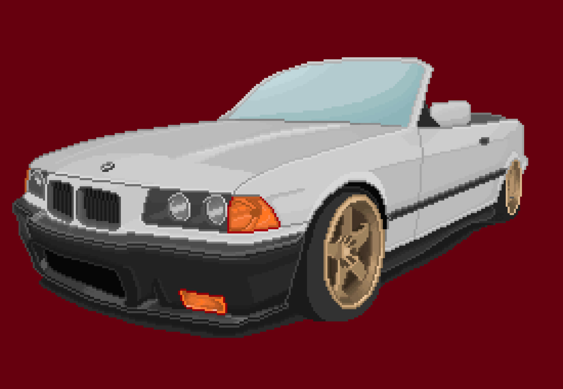 ArtStation - @curlytatts BMW E43