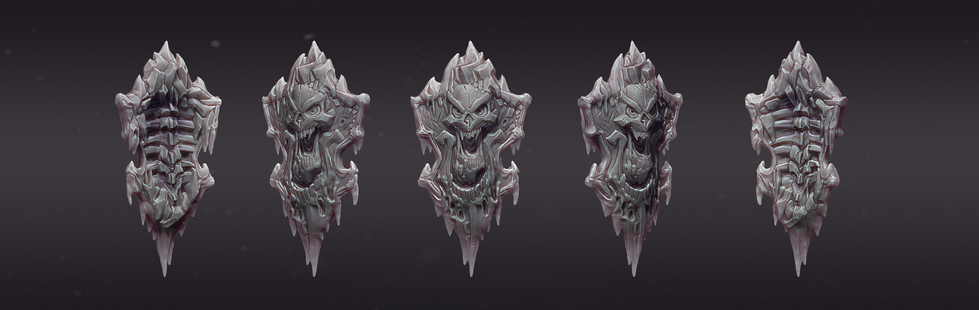 Orlando Sánchez Palacios - Ice Shield (Inspired by the art of weapons ...