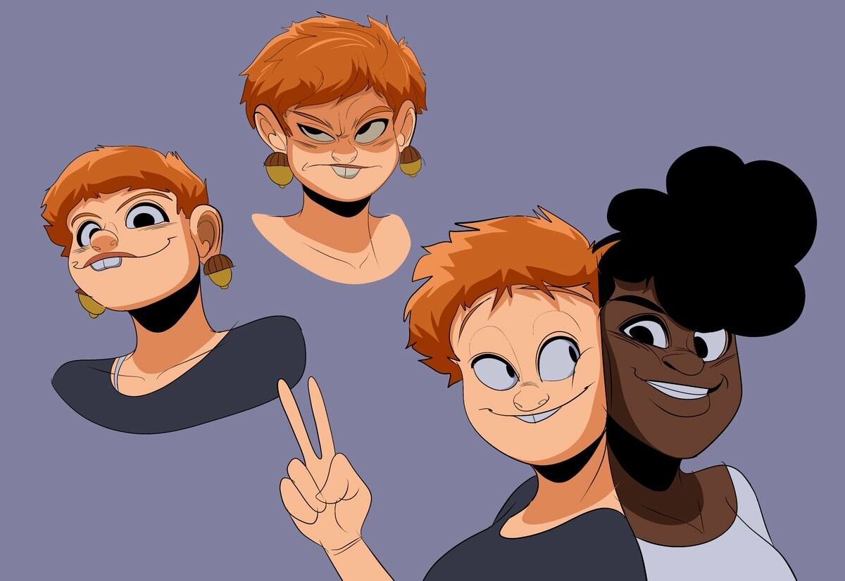 ArtStation - Squirrel Girl and Nancy Whitehead