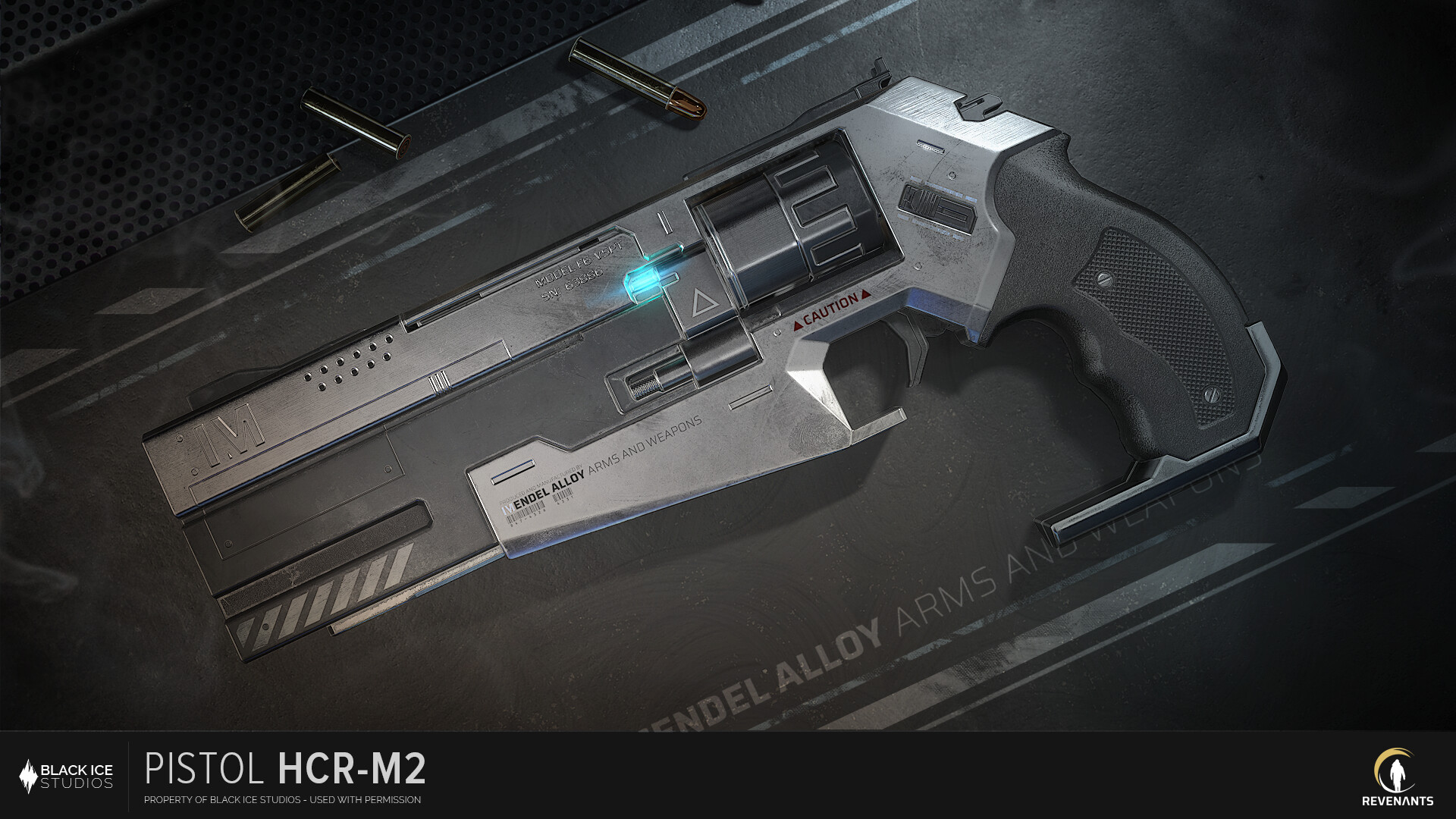 ArtStation - HCR-M2 Revolver