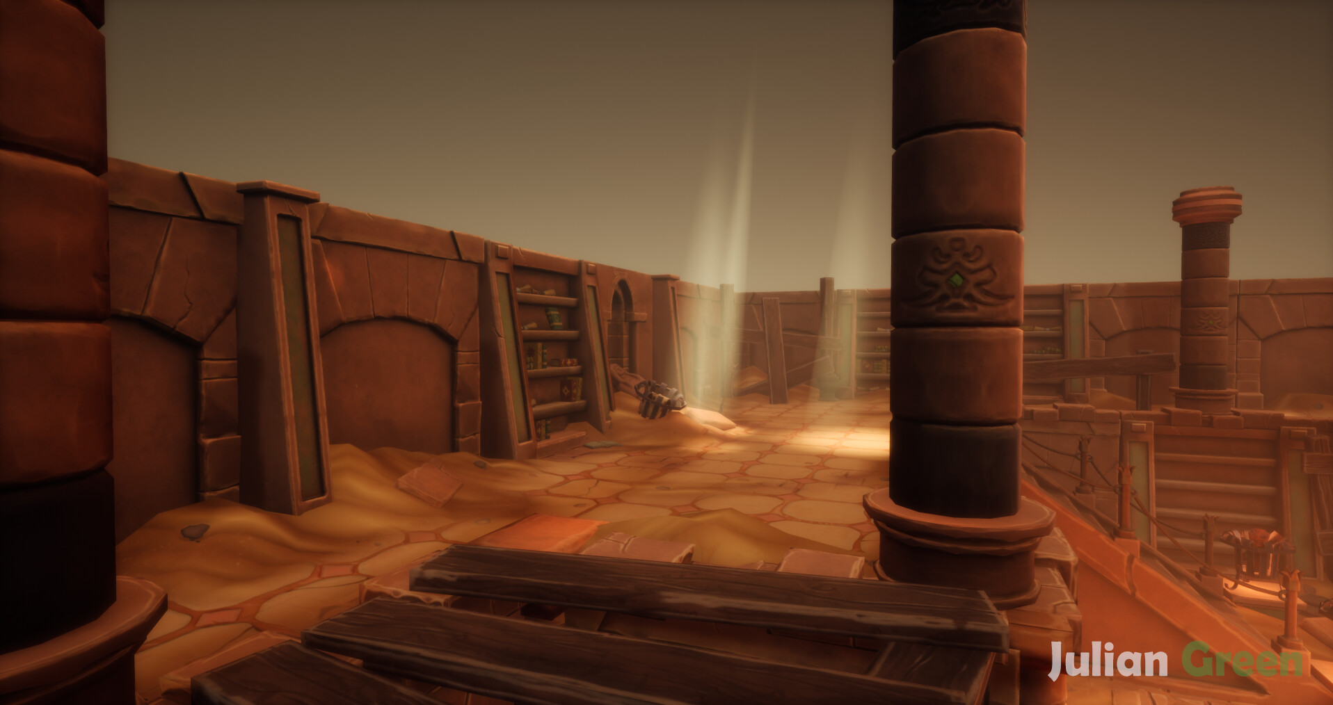 Julian Green - Desert Dungeon Modular Kit