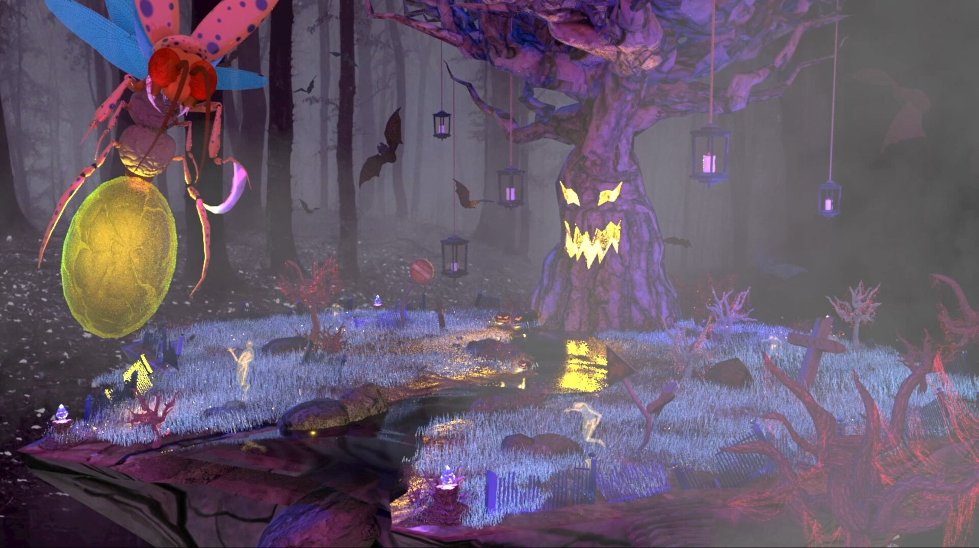 ArtStation - Spooky Forest