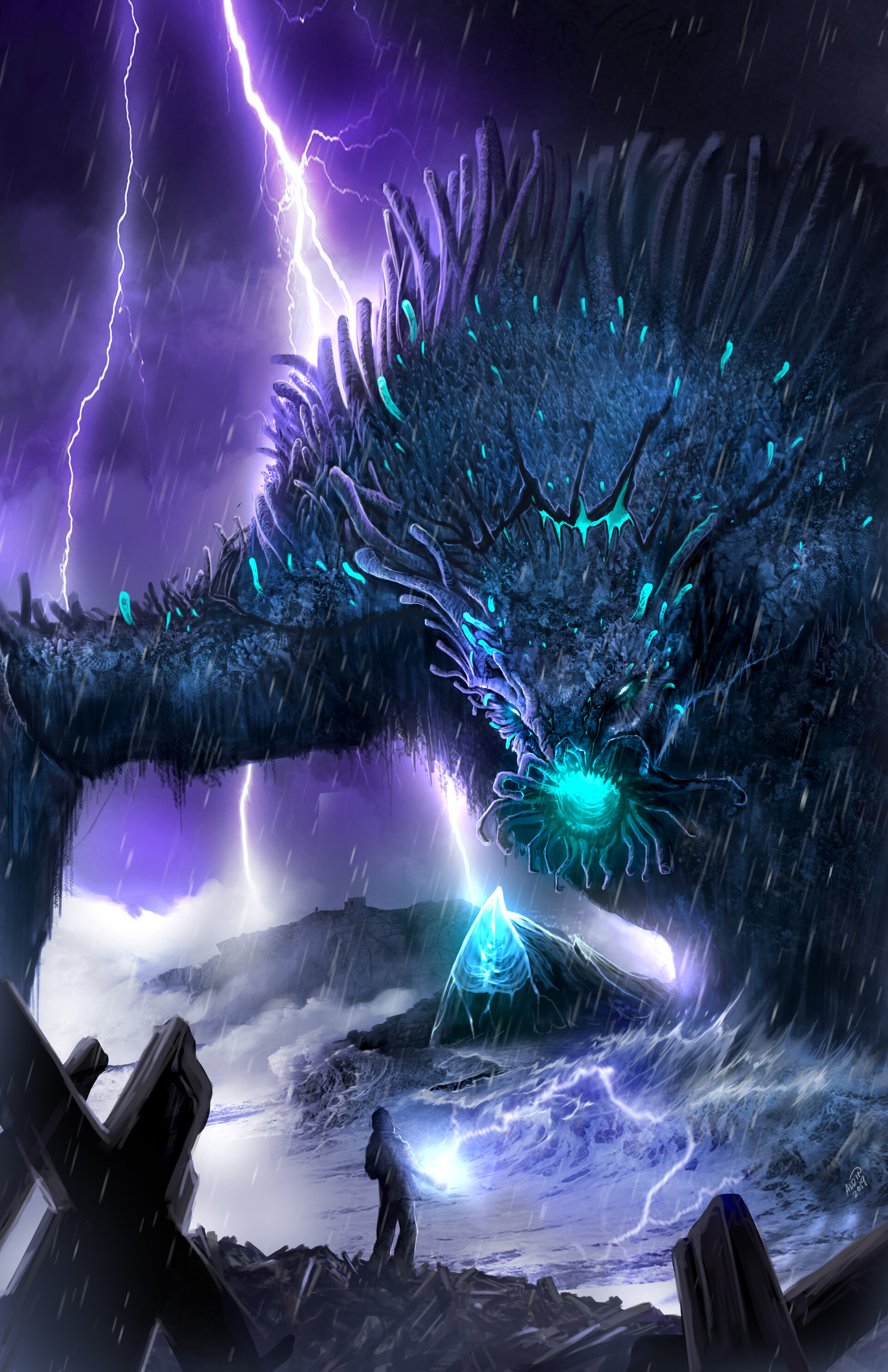 ArtStation - Bathala Cover for Distant Shores Comics