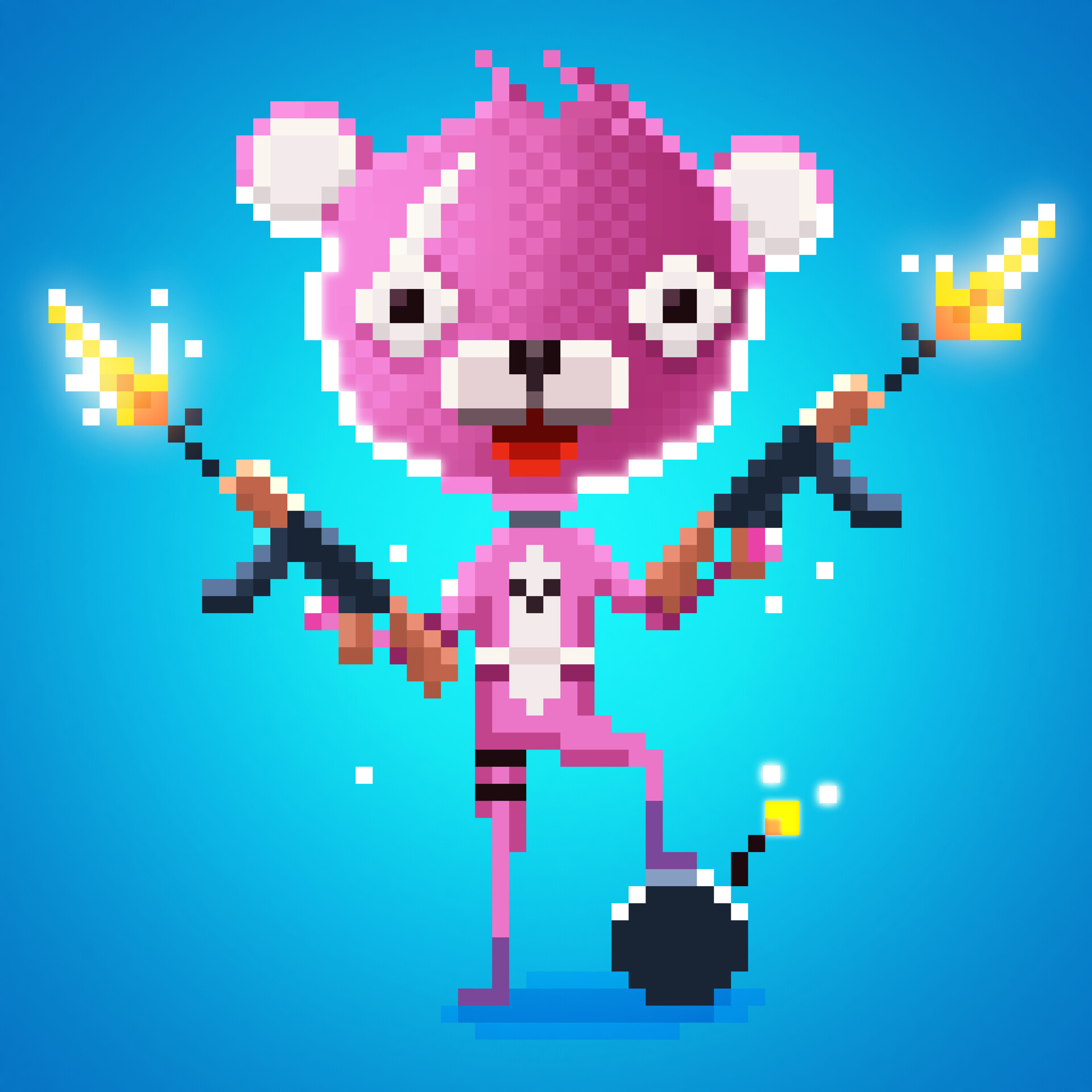 ArtStation - Fortnite - pixelart