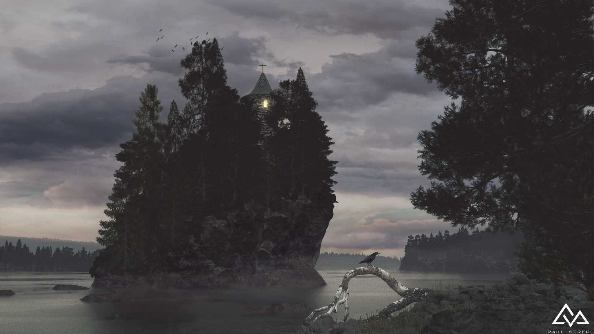 ArtStation - Night Manor