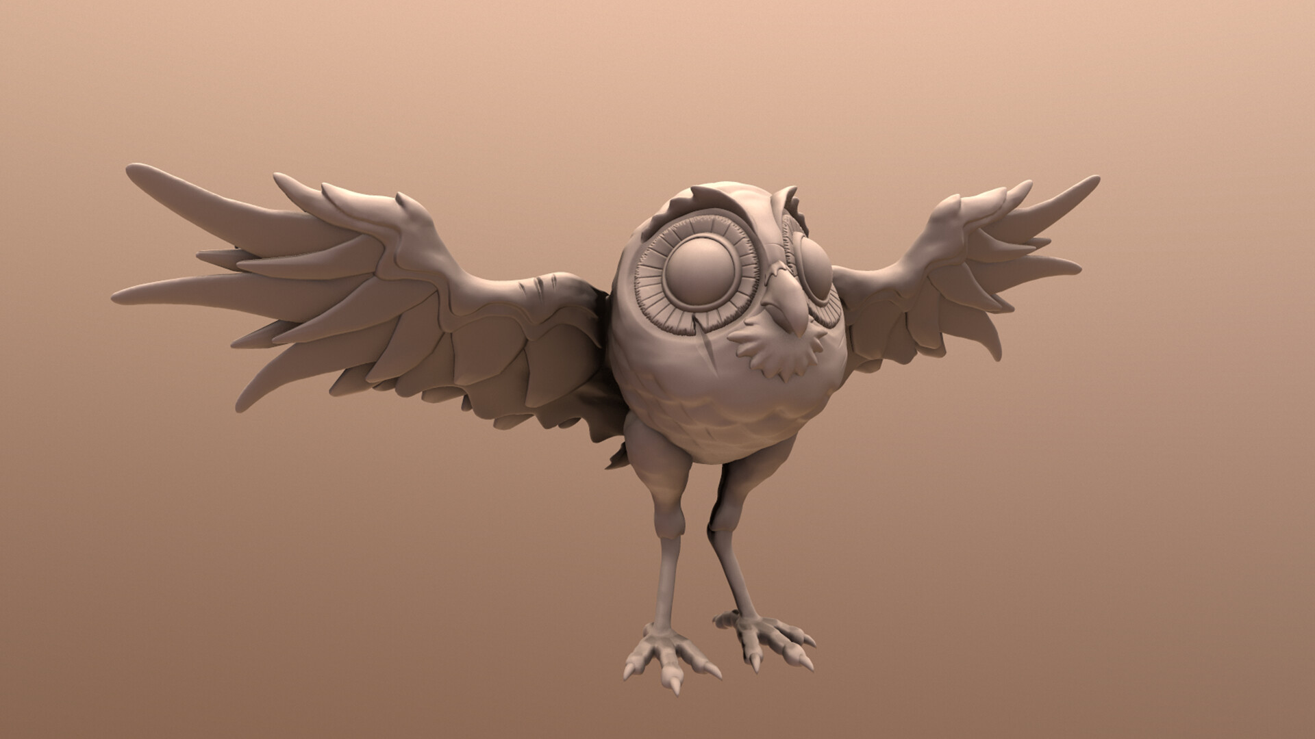 ArtStation - Burrowing owl
