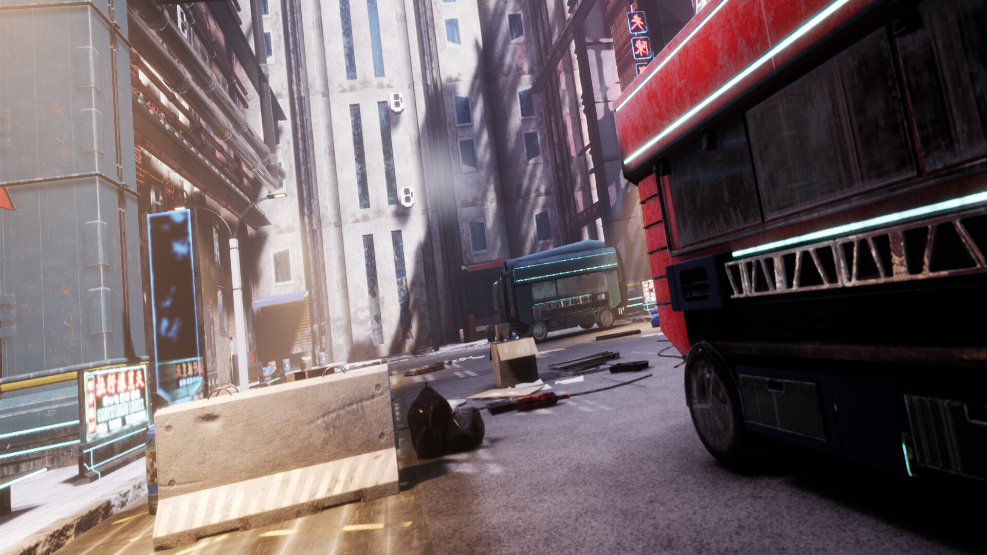 Leartes Studios - CyberPunk Outdoor Environment Asset Set