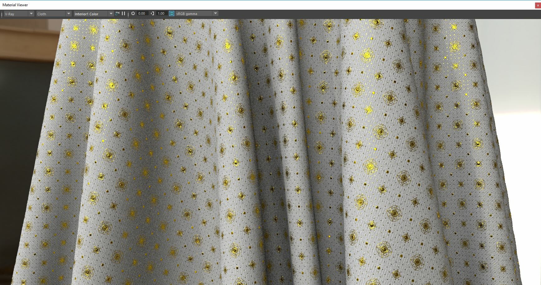 ArtStation - FREE Golden Cloth Material