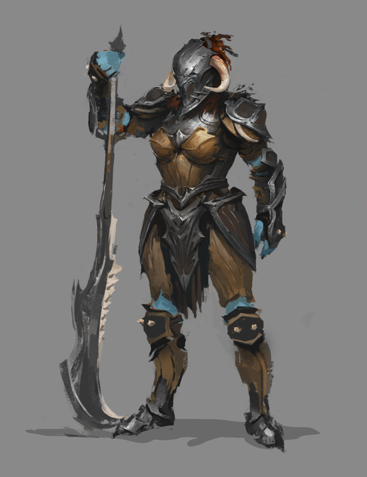 ArtStation - orc warlord