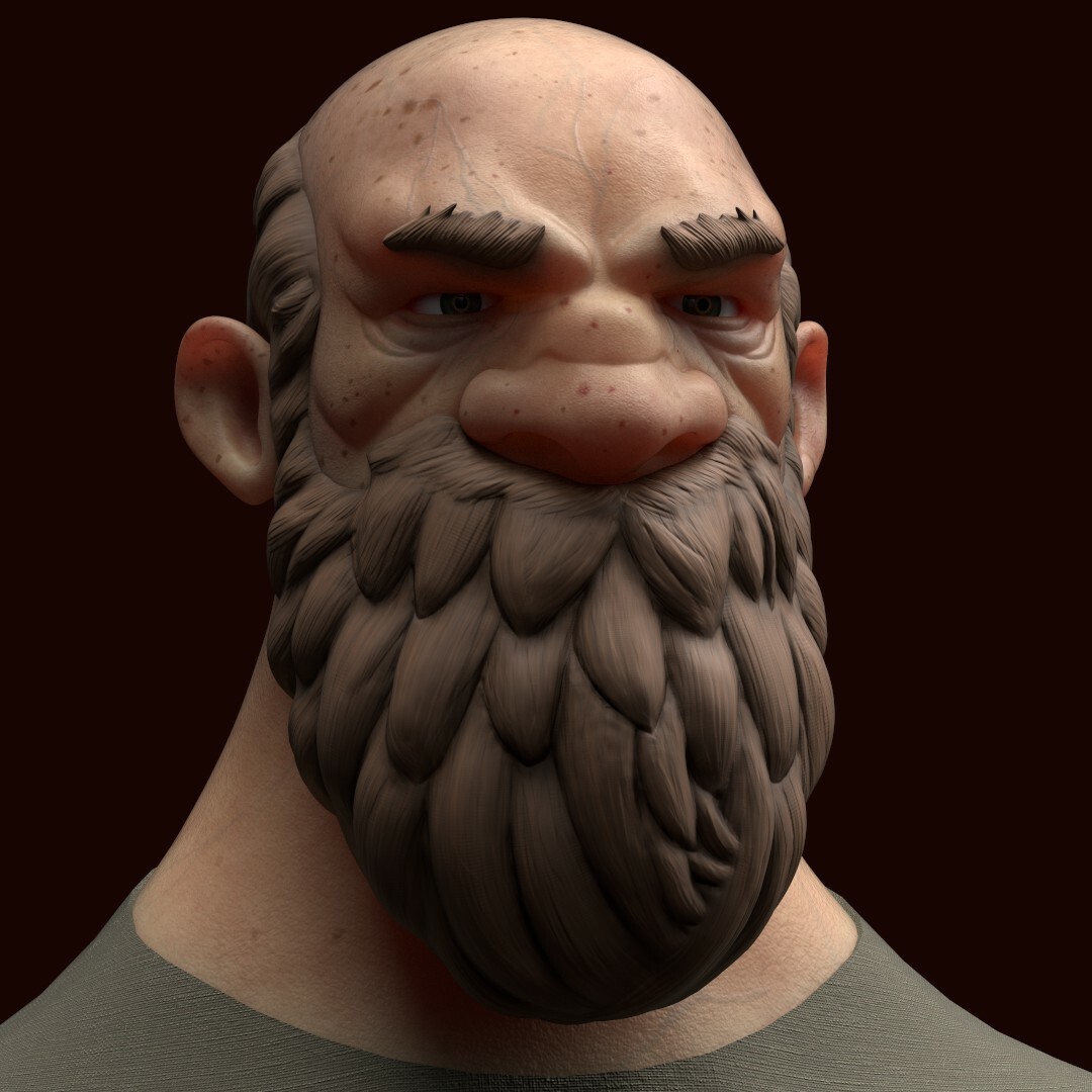 ArtStation - Beard Man