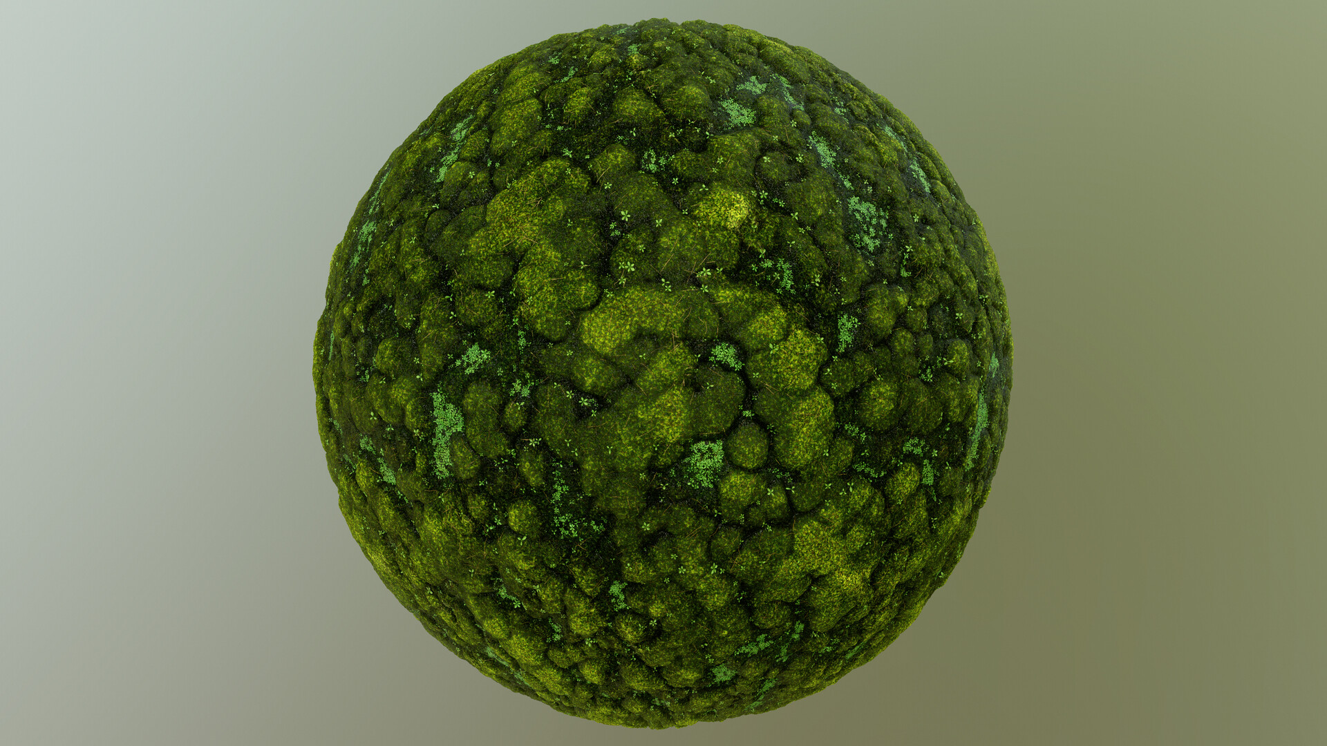 ArtStation - Substance Designer Moss Study - fully procedural