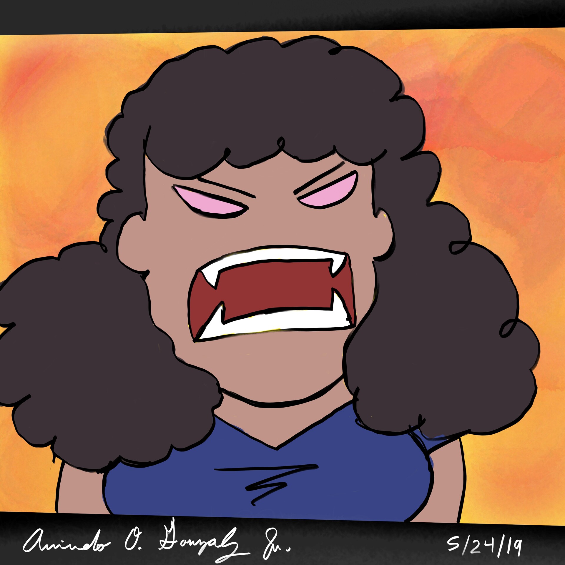 ArtStation - Angry Ex Girlfriend