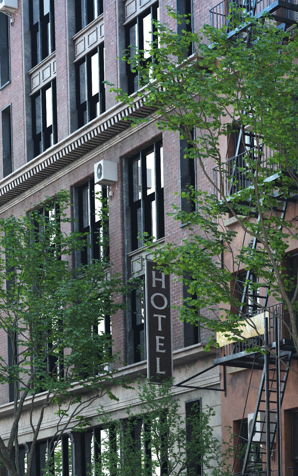 Evermotion Studio - New York Style Buildings - Archmodels vol. 215