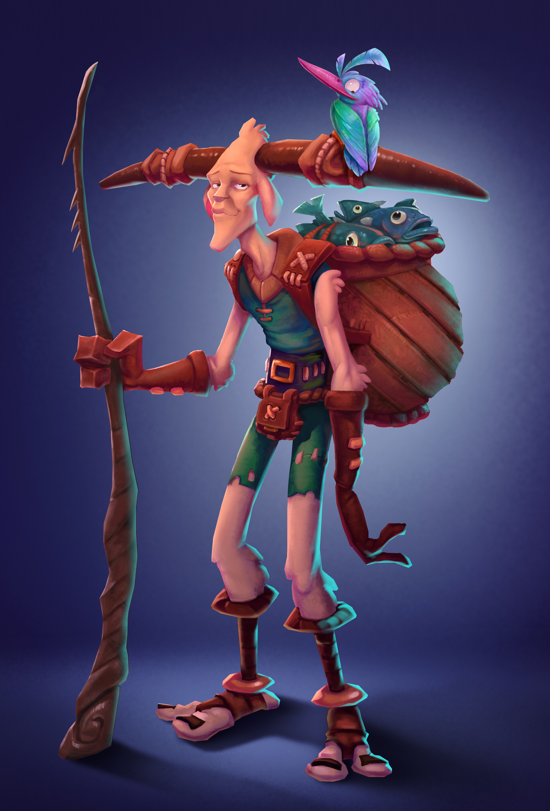 ArtStation - Fisherman Concept