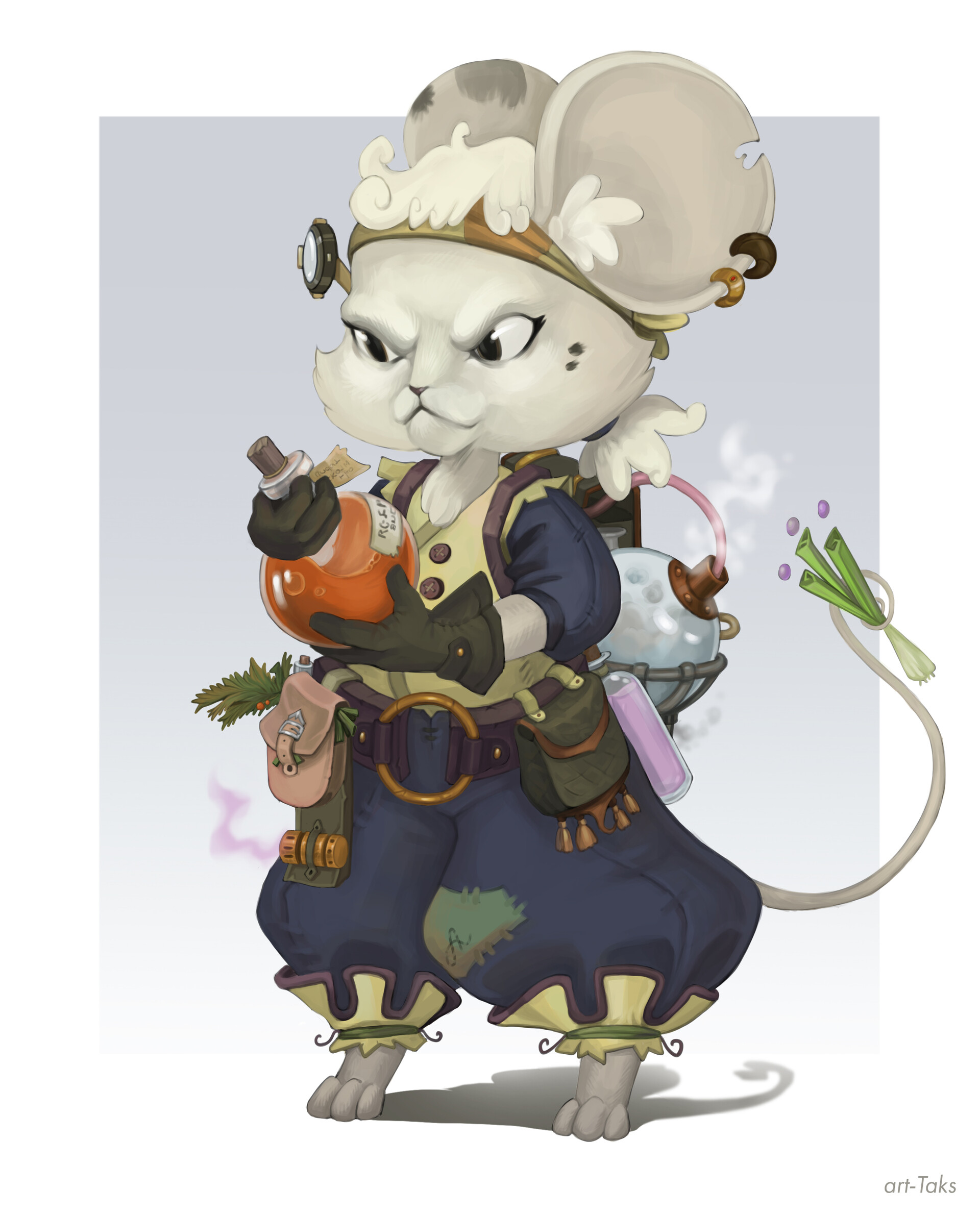 ArtStation - Mouse alchemist, art-Taks (Olga Astakhova)