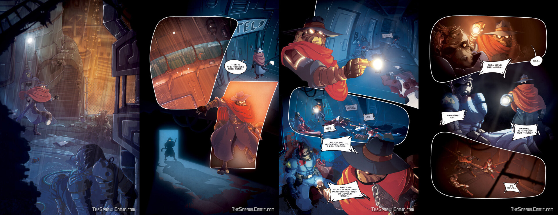 ArtStation - The Sprawl