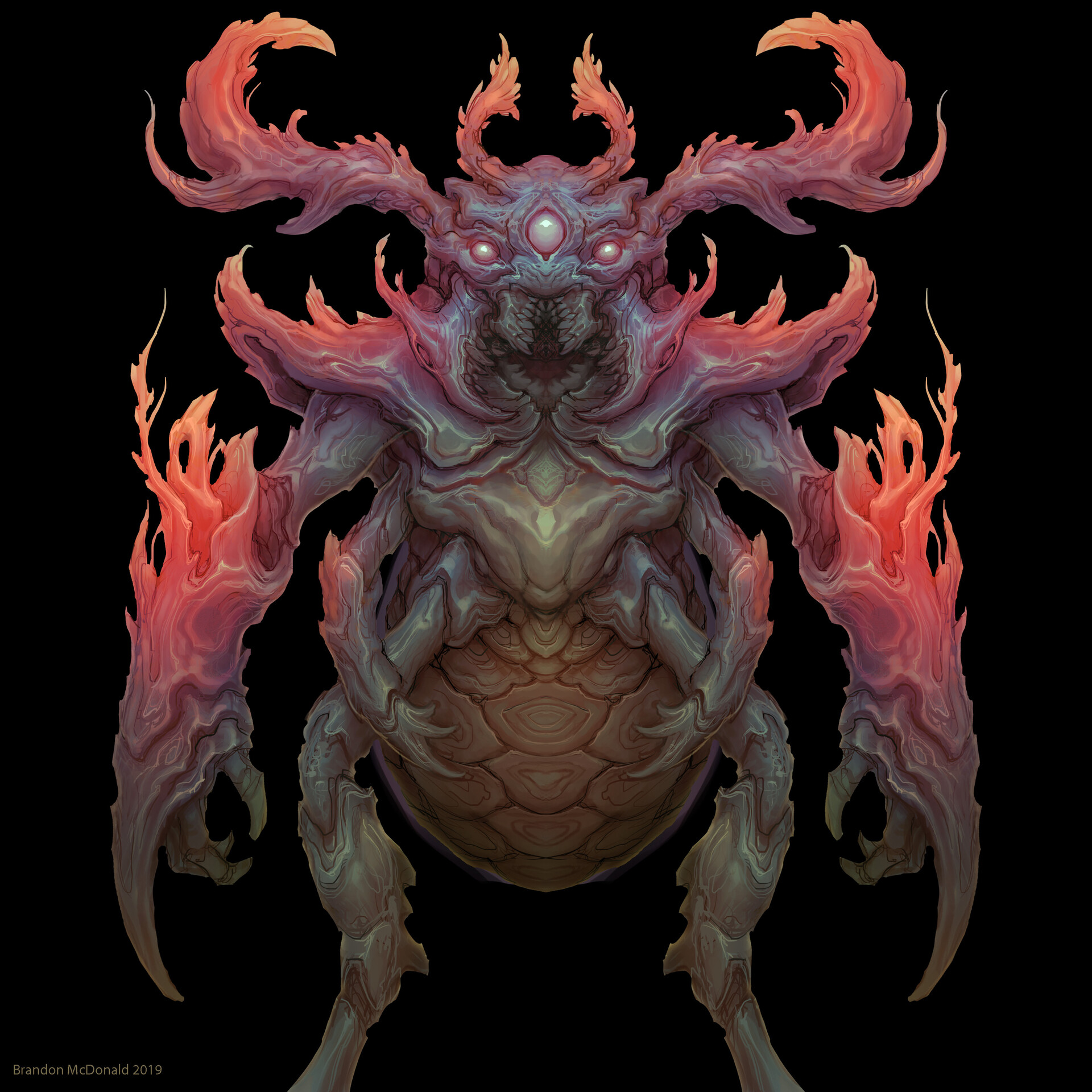 ArtStation - ancient beetle creature