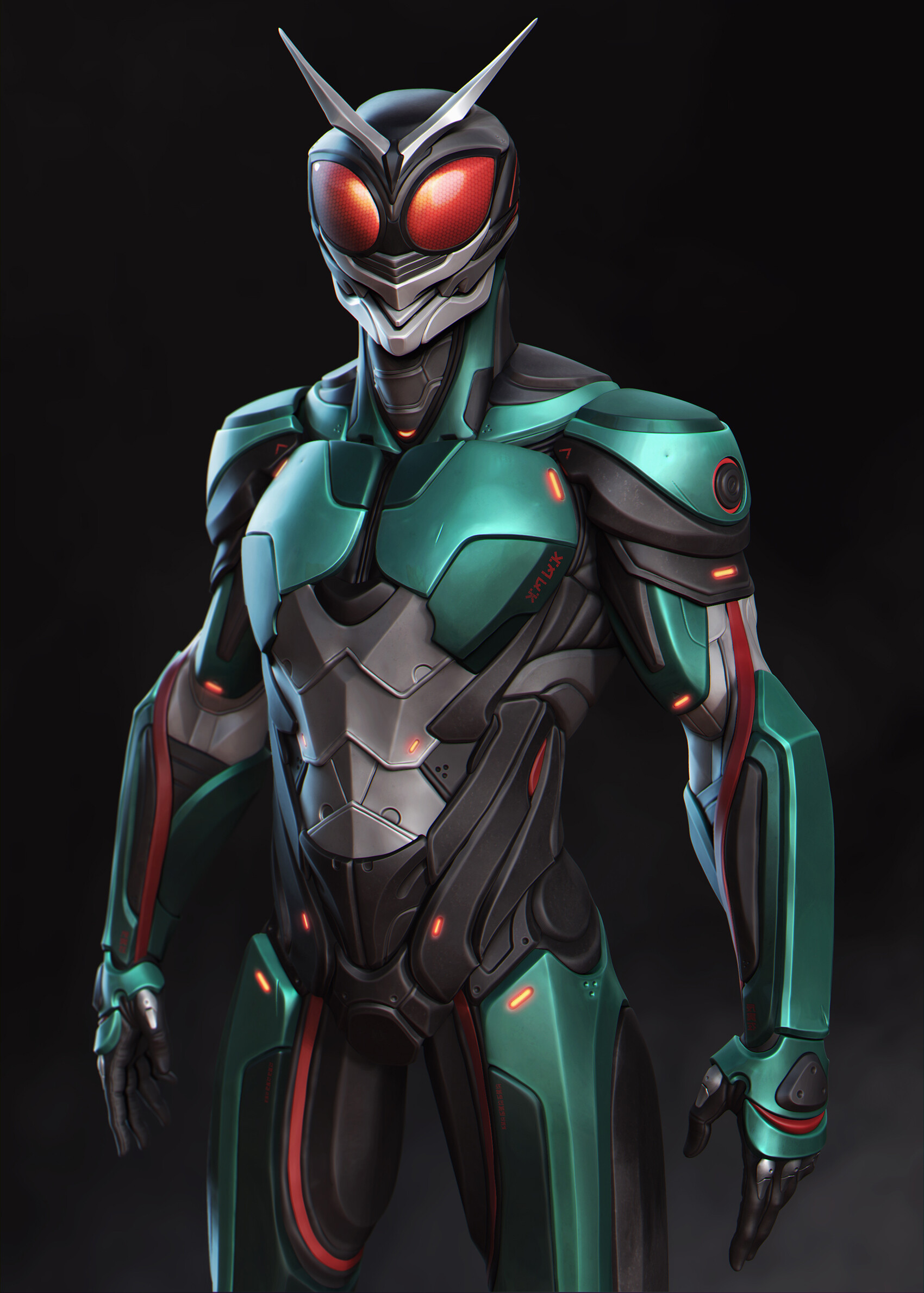 ArtStation - Kamen Rider Black RX