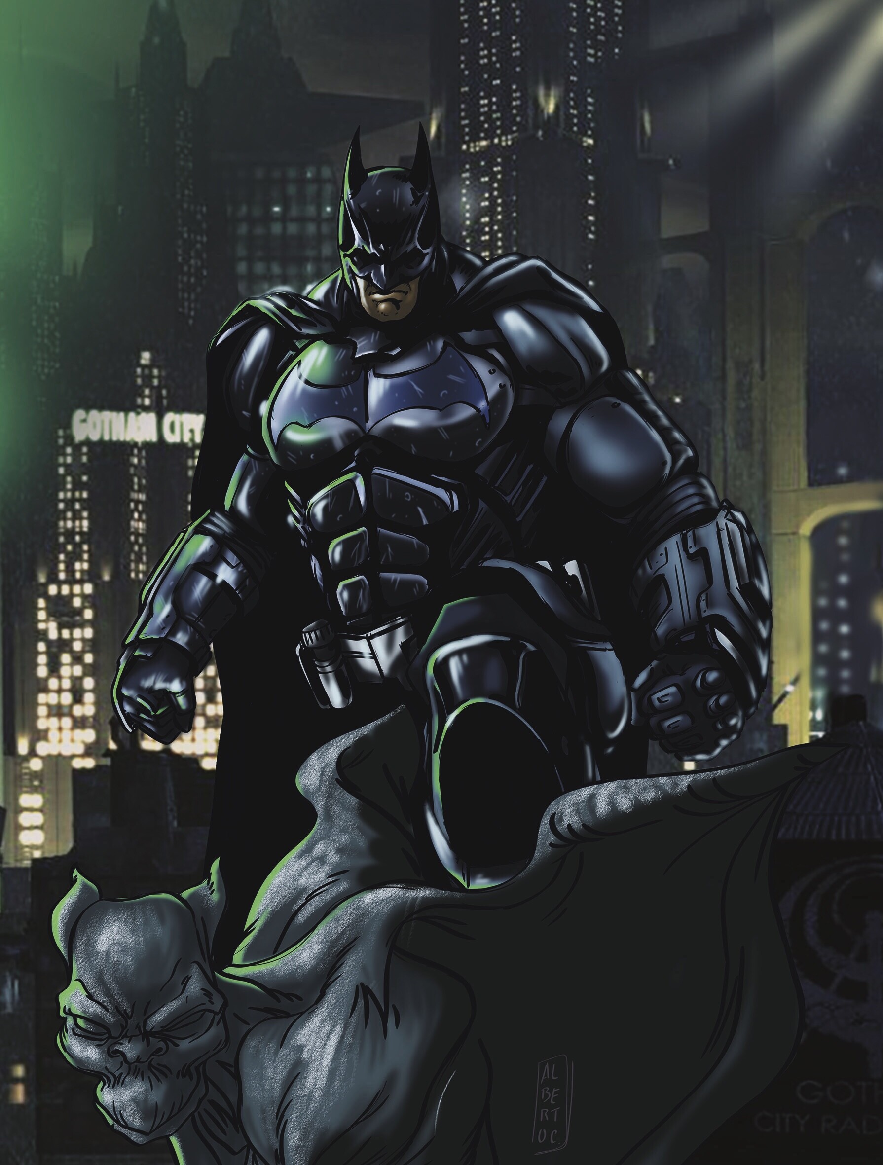 ArtStation - Gotham night