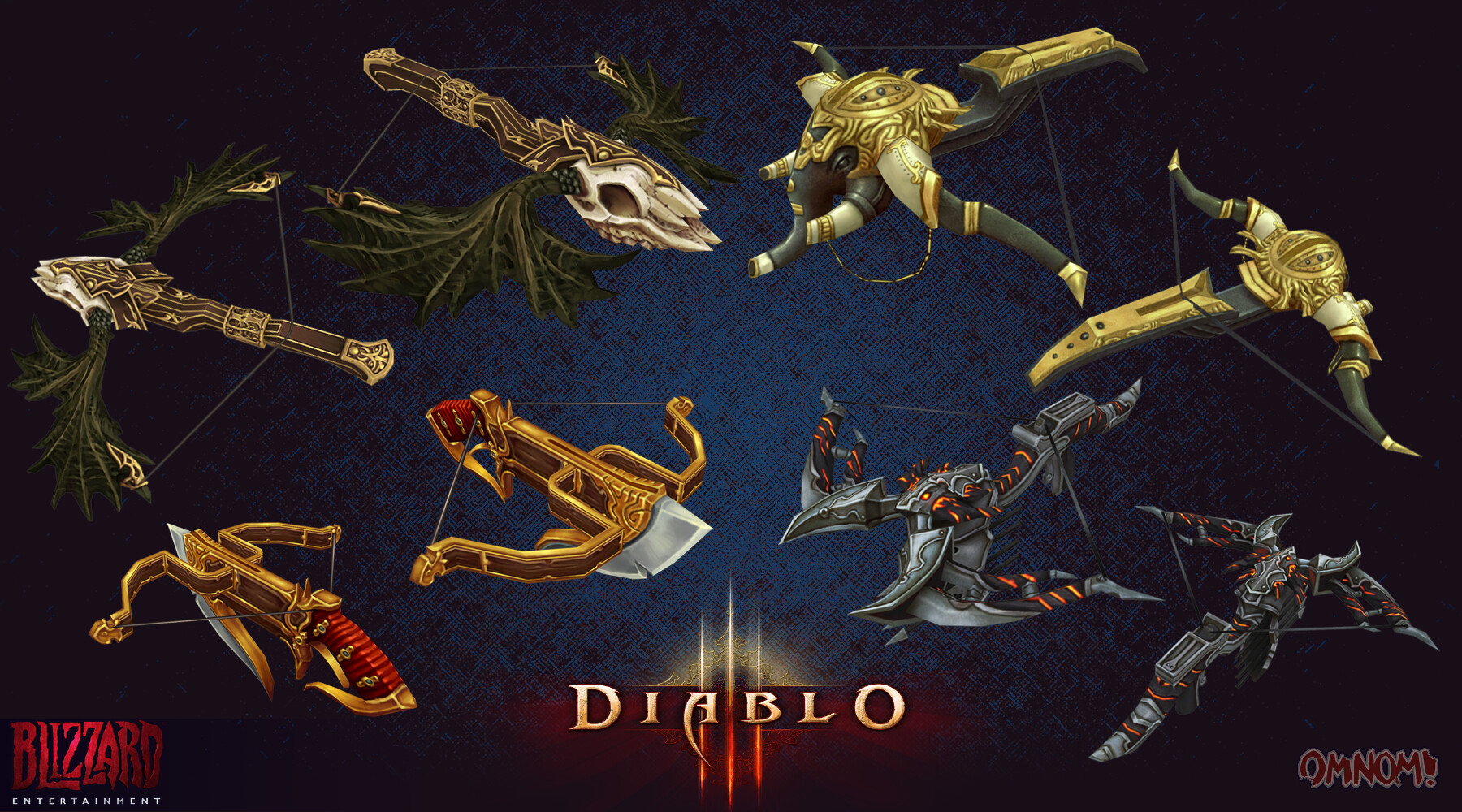 OMNOM! workshop - Diablo III Weapons