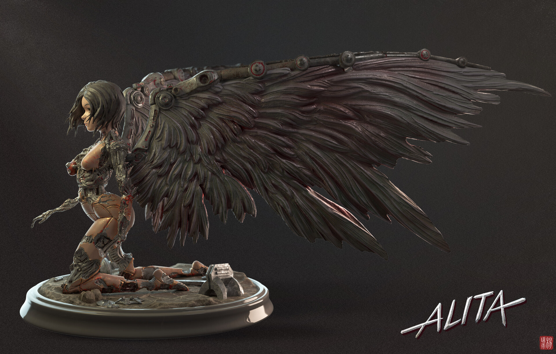 ArtStation - ALITA-3D再创作