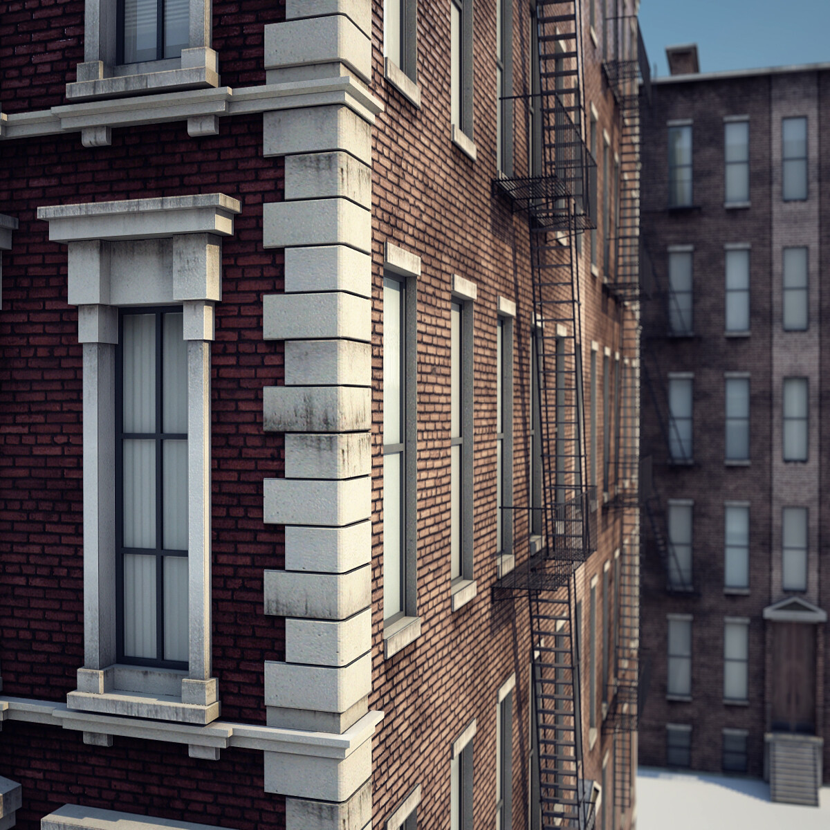 ArtStation - 3d model New York Building