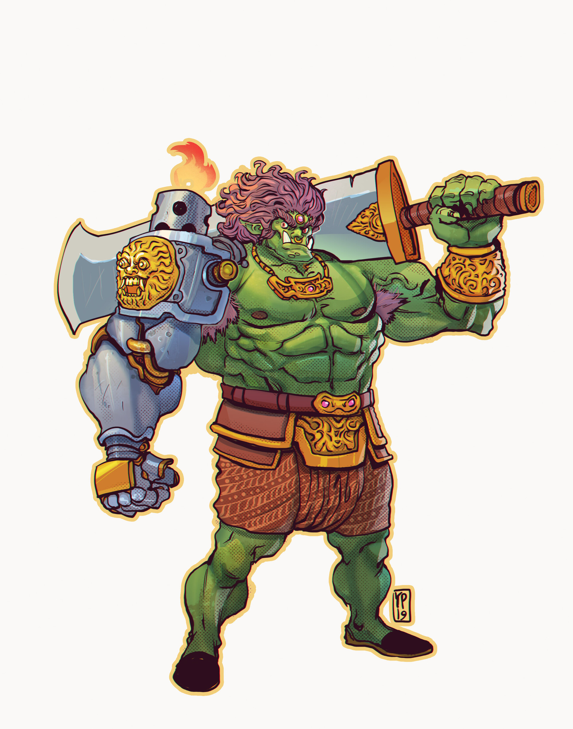 ArtStation - Butha Kala Warrior