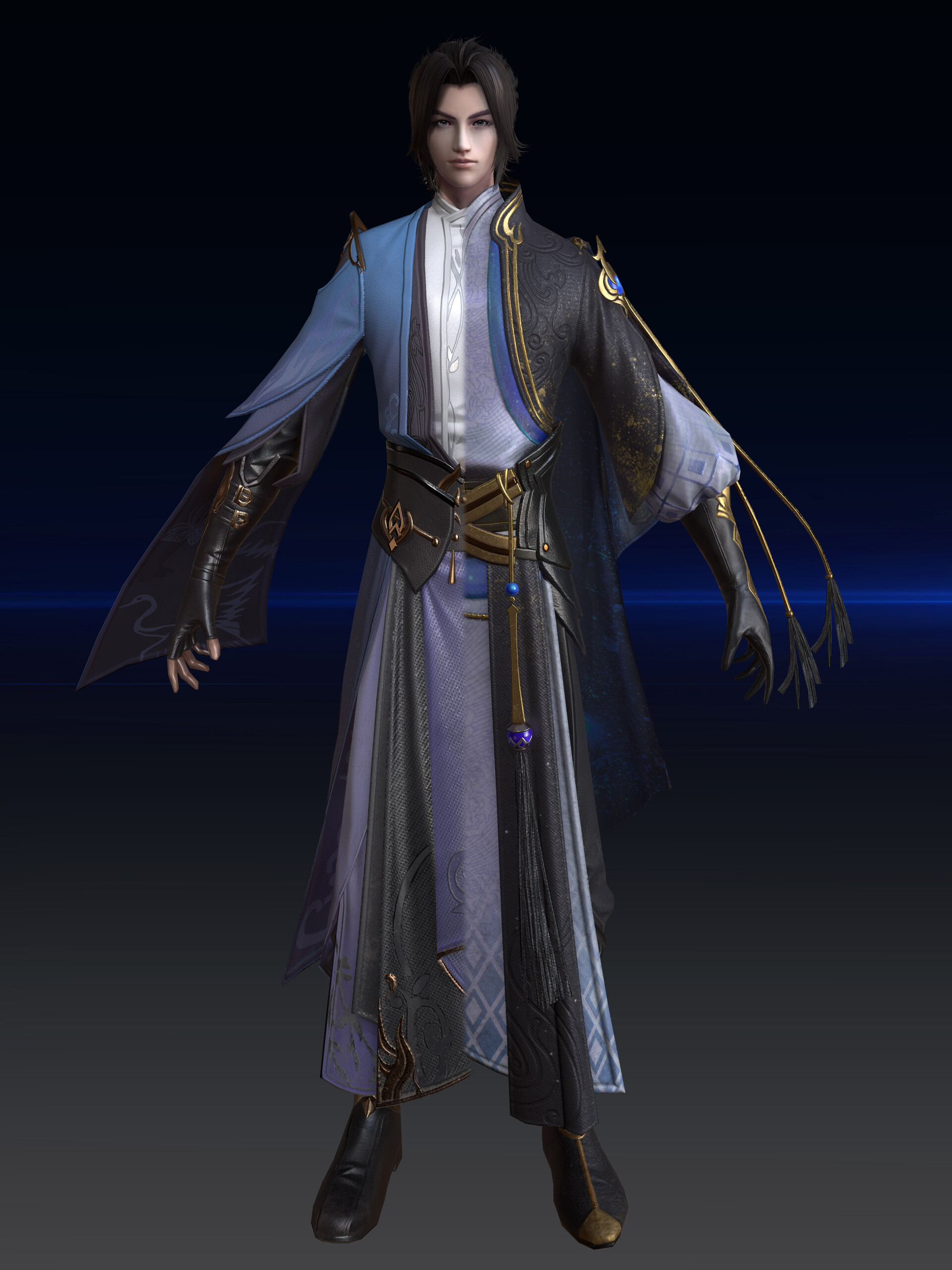 ArtStation - CH-ZWZ-Asian male mage