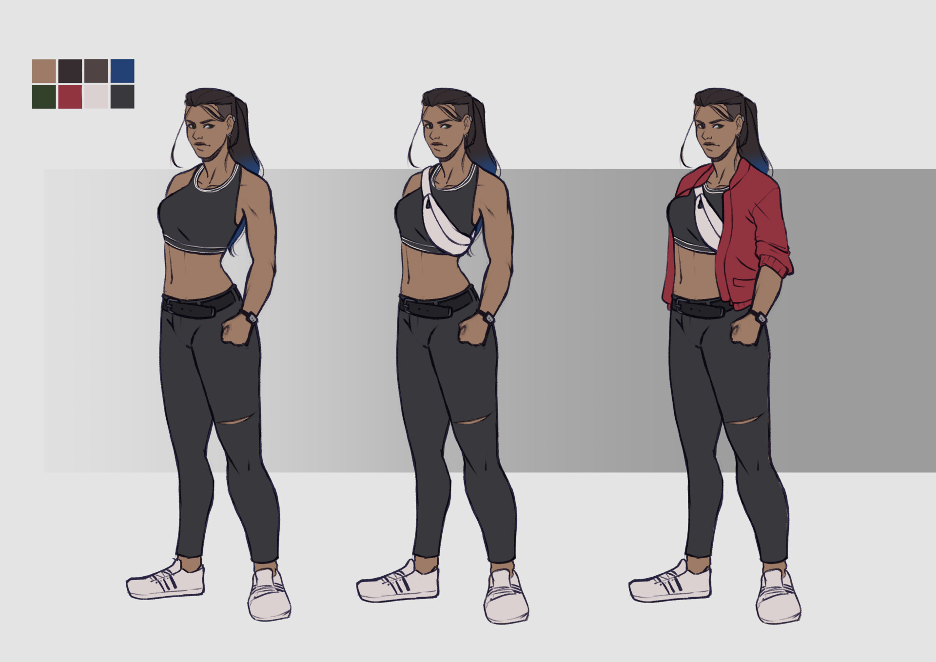 ArtStation - Character Design: Leah