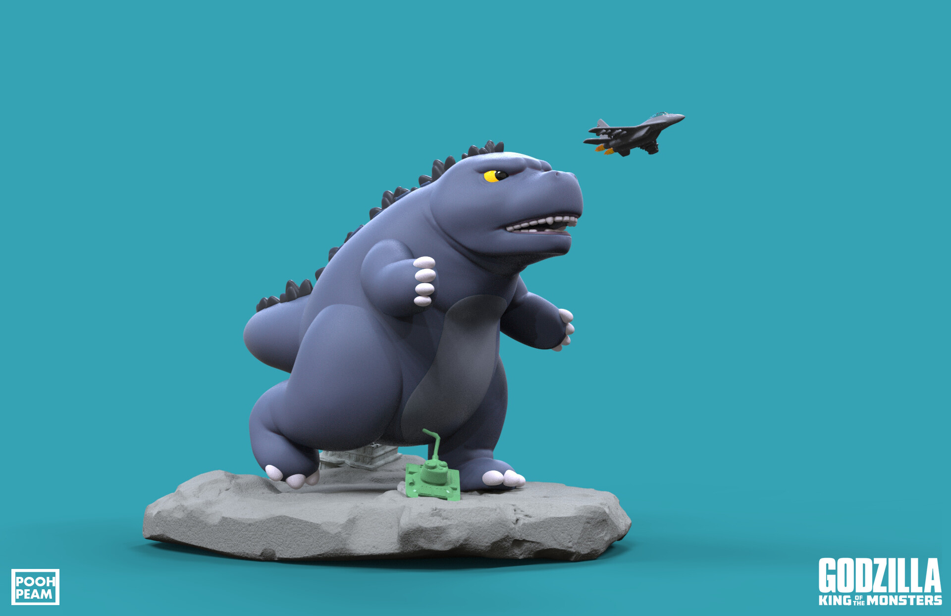 ArtStation - Godzilla