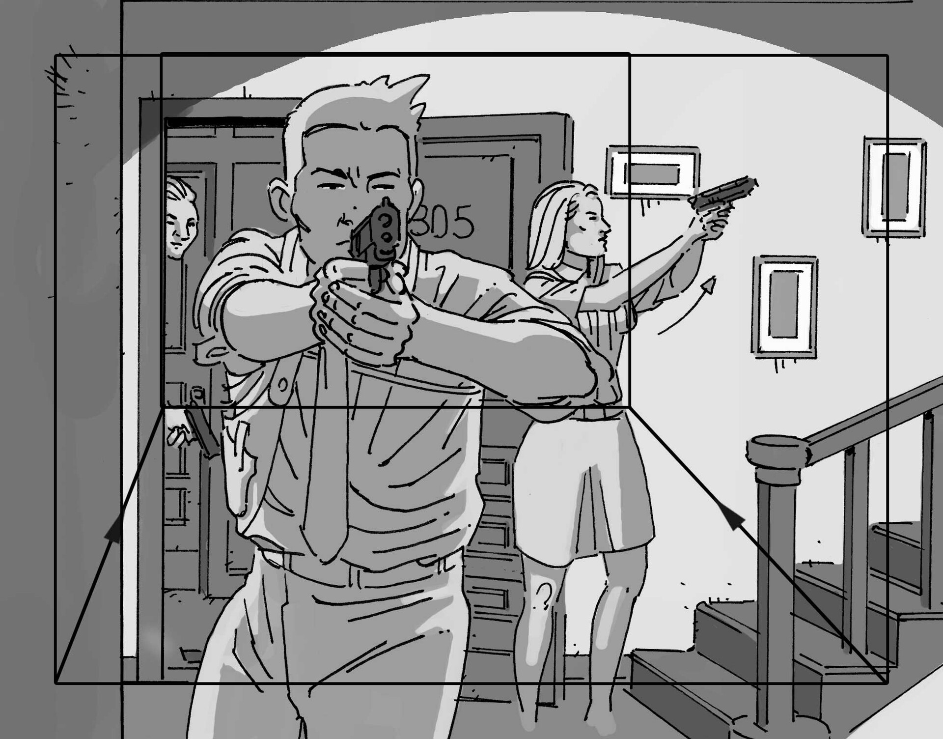 Brice Mallié (Eillam) - Animated and sounded storyboard of police ...