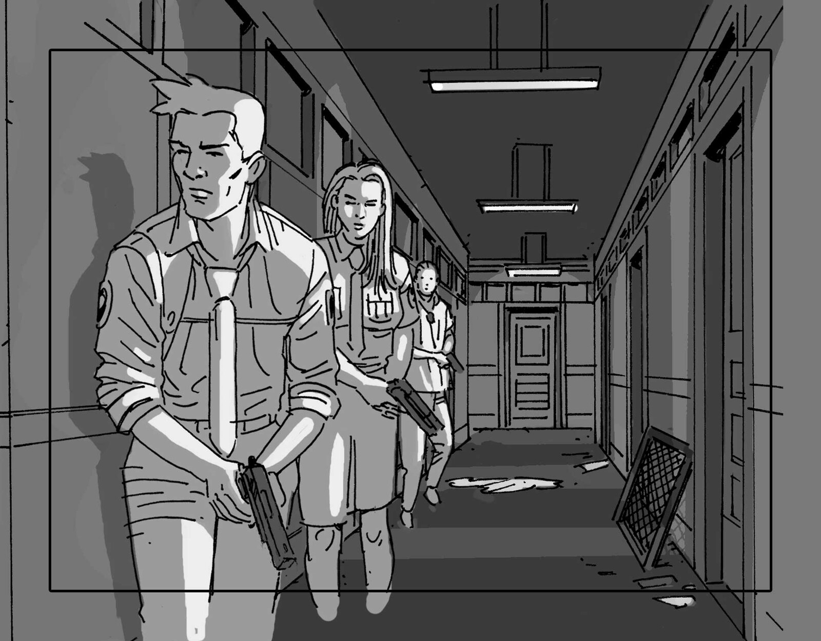 Brice Mallié (Eillam) - Animated and sounded storyboard of police ...