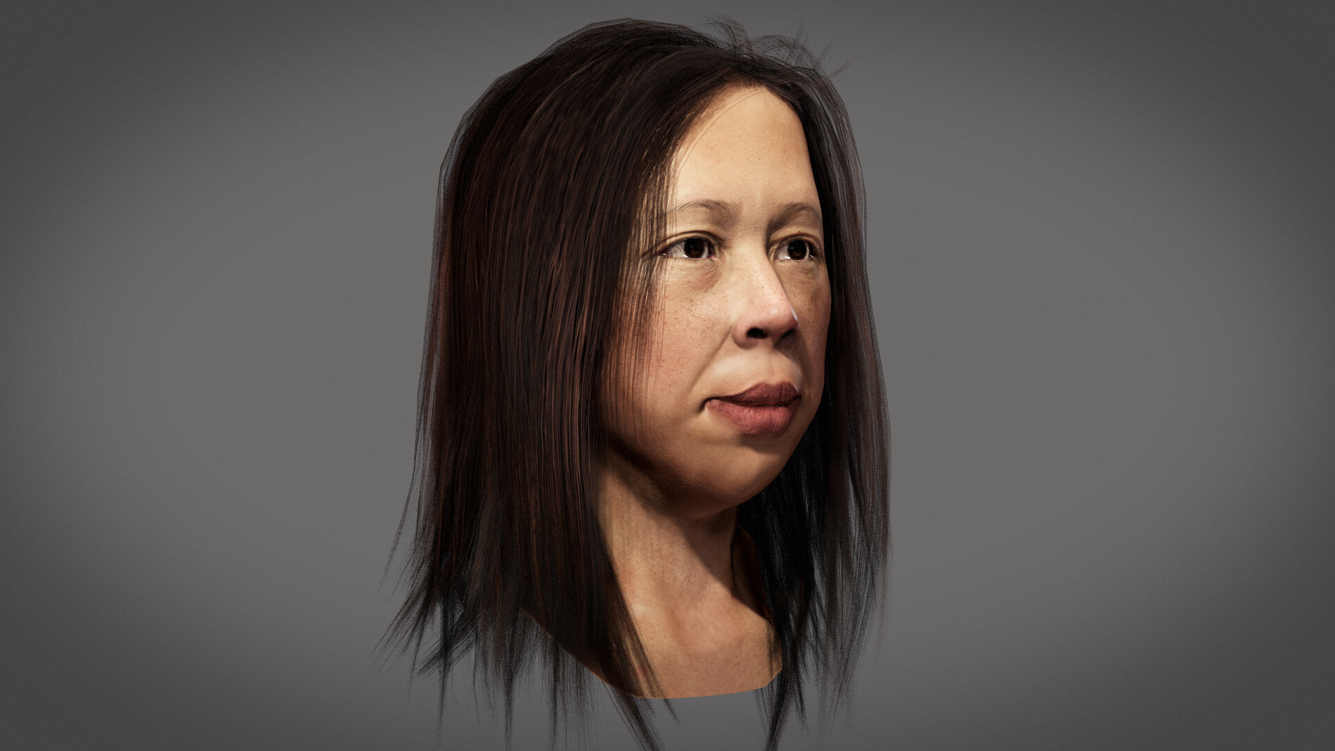ArtStation - Mother - Study of my mum's face