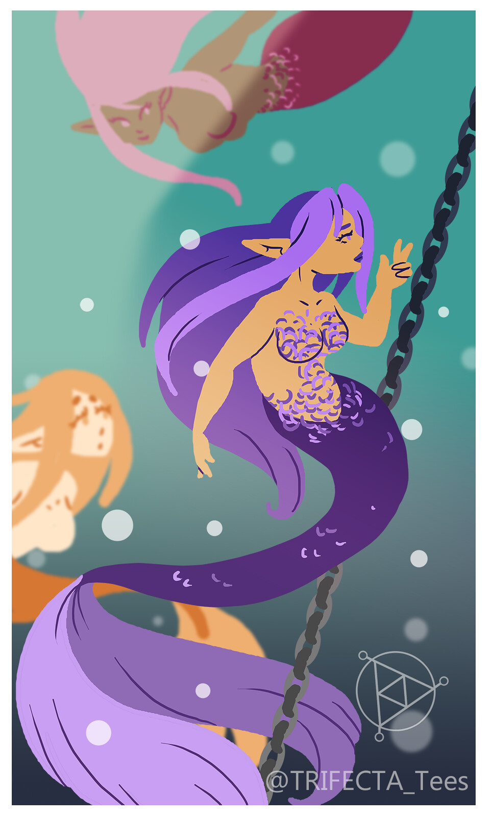 Ashley Woolsey - Daily 2019: Mermay- Chain