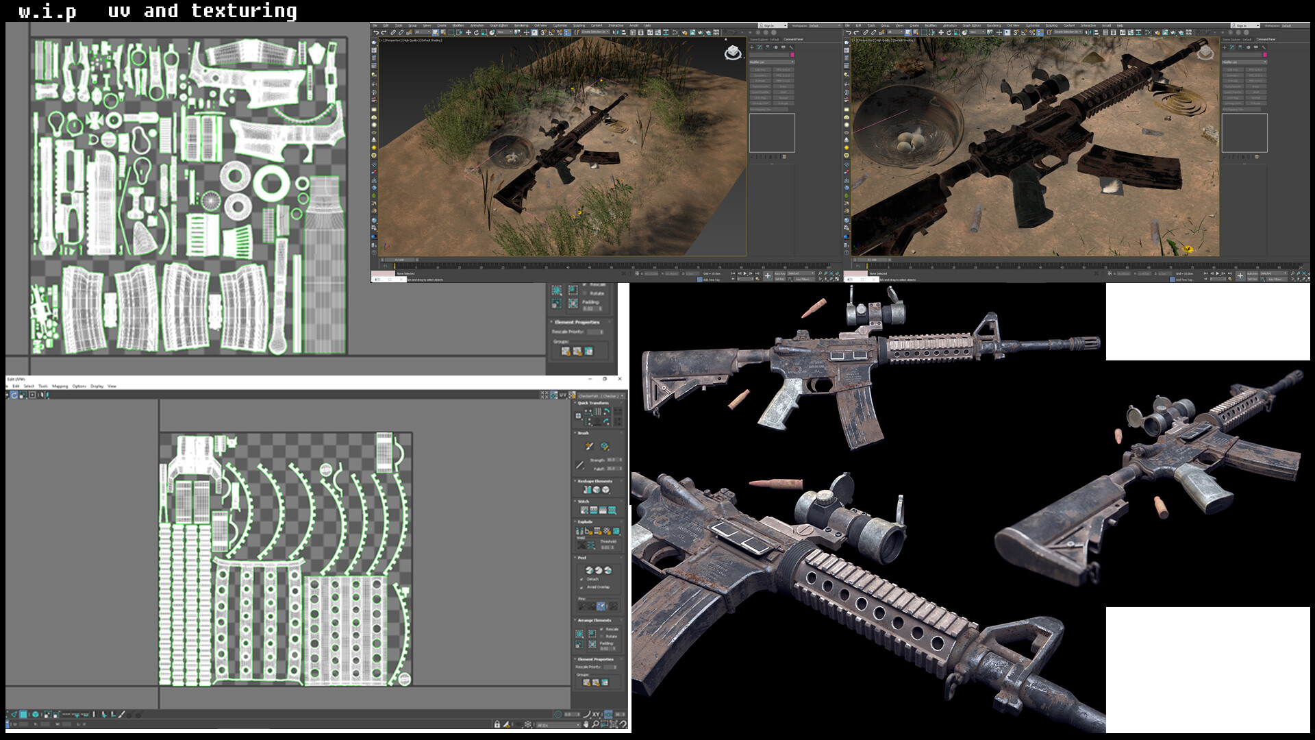 Ako Ghadermarzi - Hum3d Challenge Three D GUNS 2