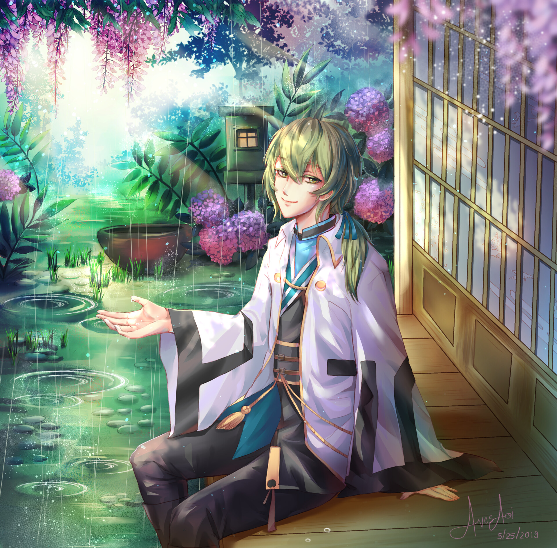 ArtStation - Light and rain