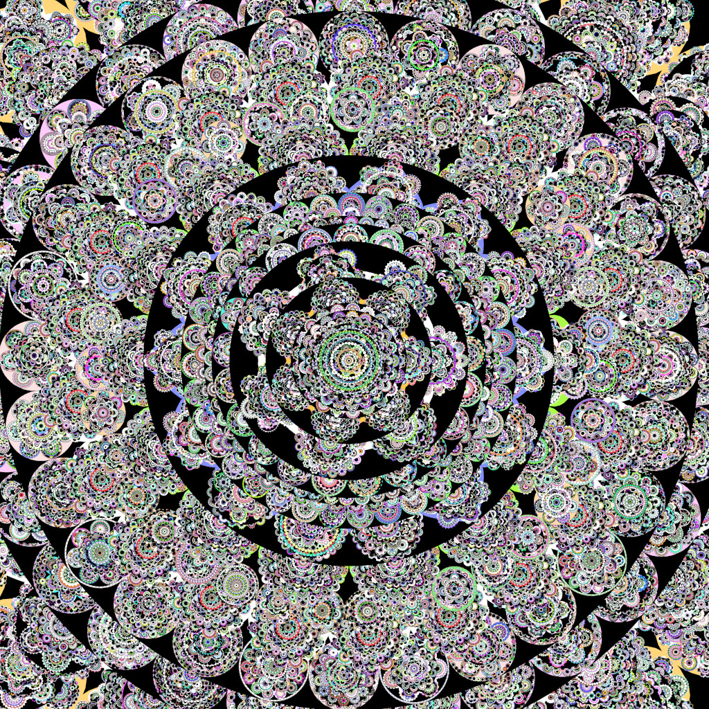 Kenneth Jinks - Flower Mandalas - Procedural art in Python - Fractal ...