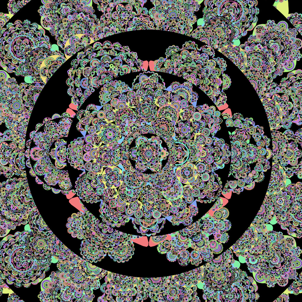 Kenneth Jinks - Flower Mandalas - Procedural art in Python - Fractal ...