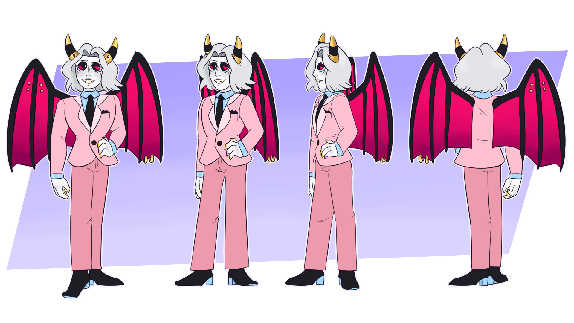 ArtStation - Character Turnaround - Mammon