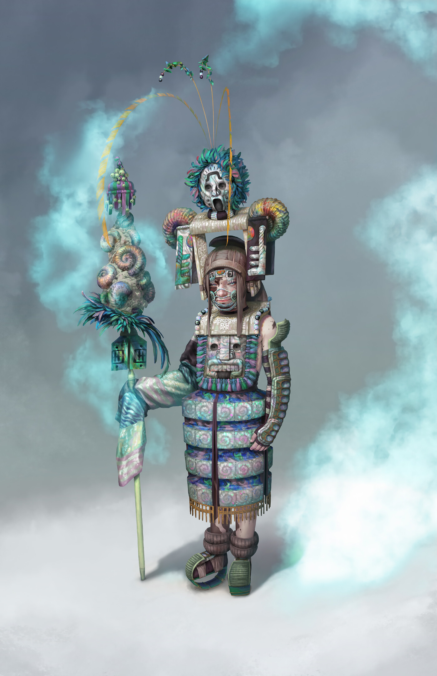 ArtStation - Shaman character concept art