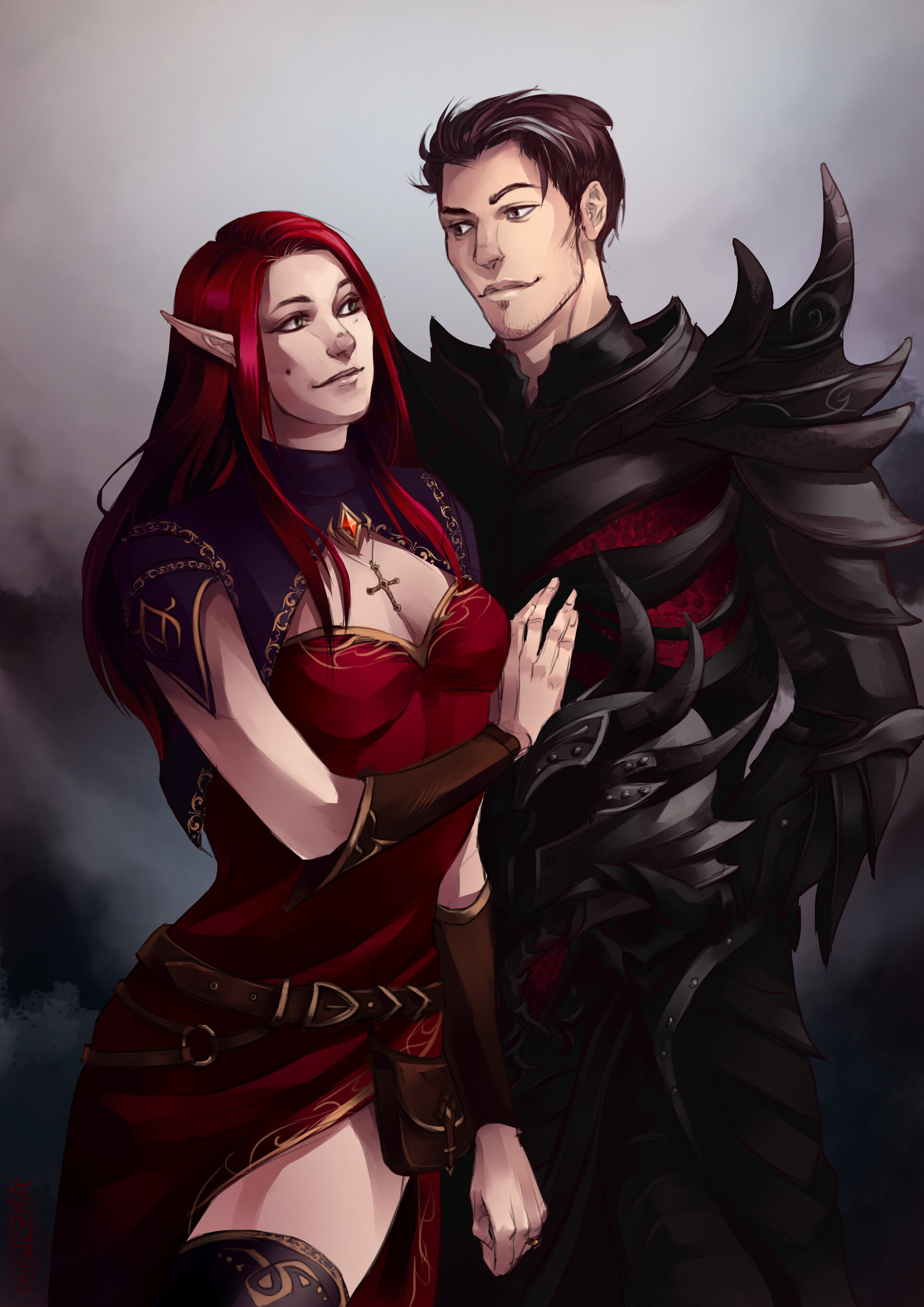 ArtStation - Dark Fantasy Commission