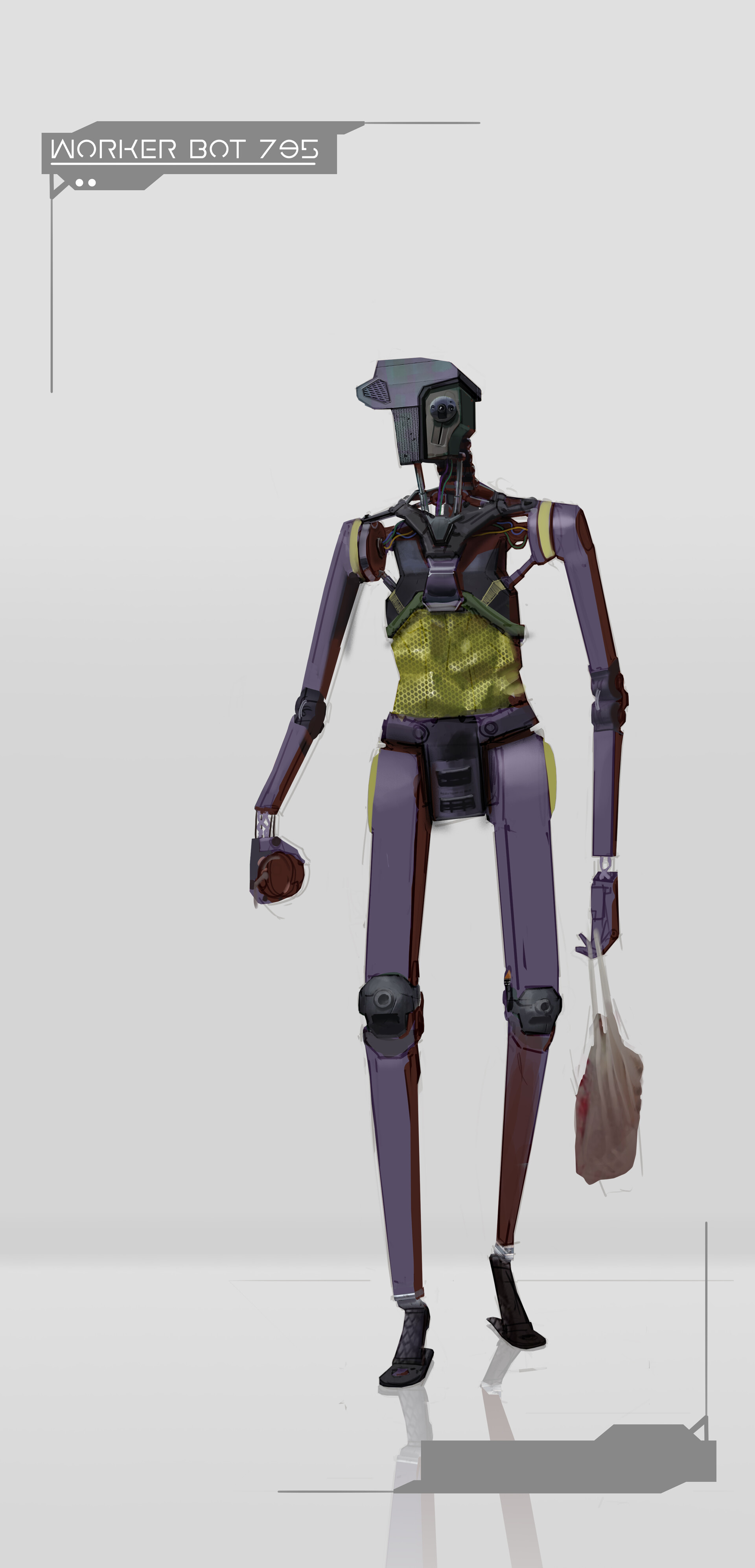 ArtStation - Worker Bot 705