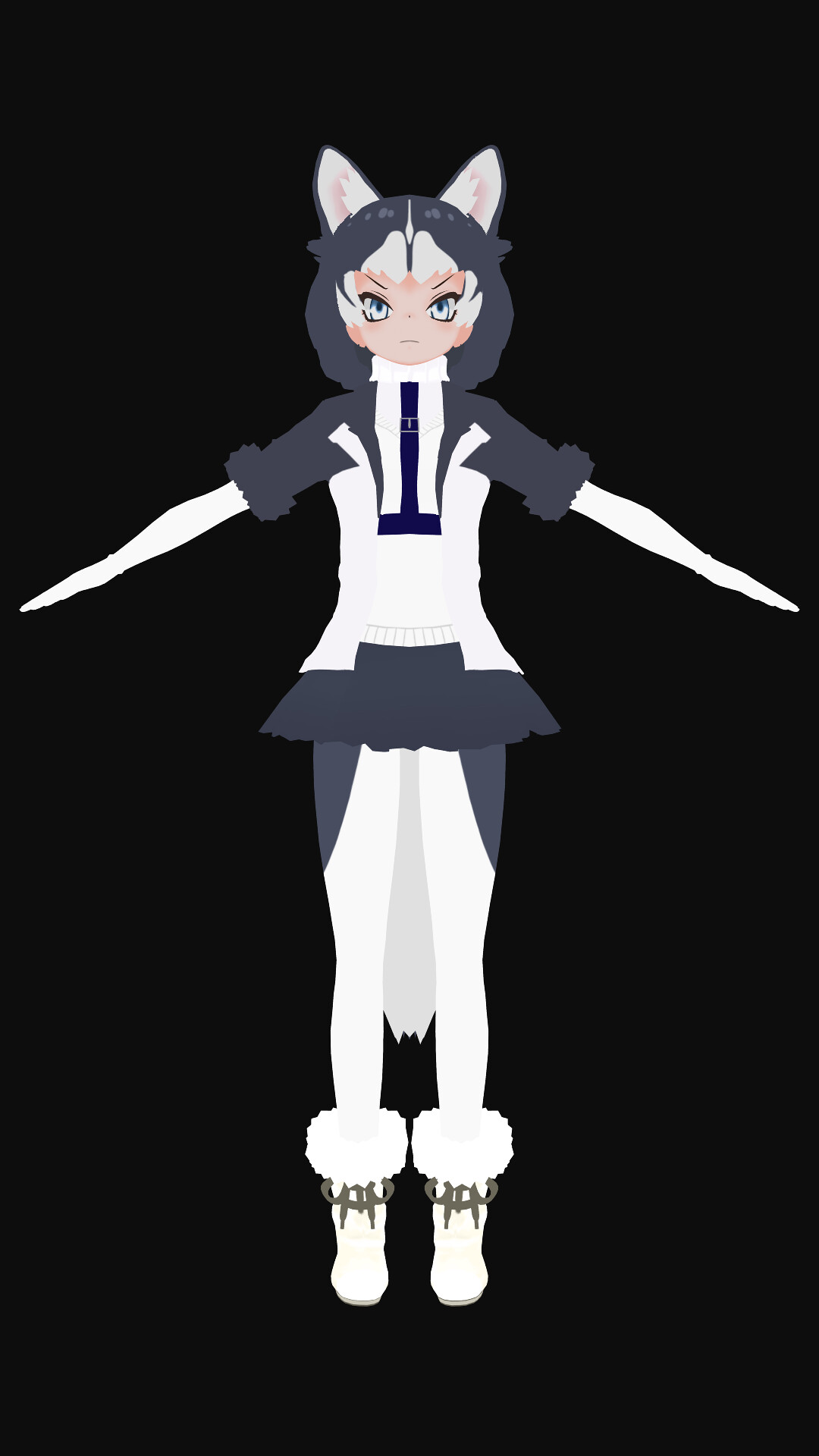 Brandon Miller - Husky - Kemono Friends 3D Model