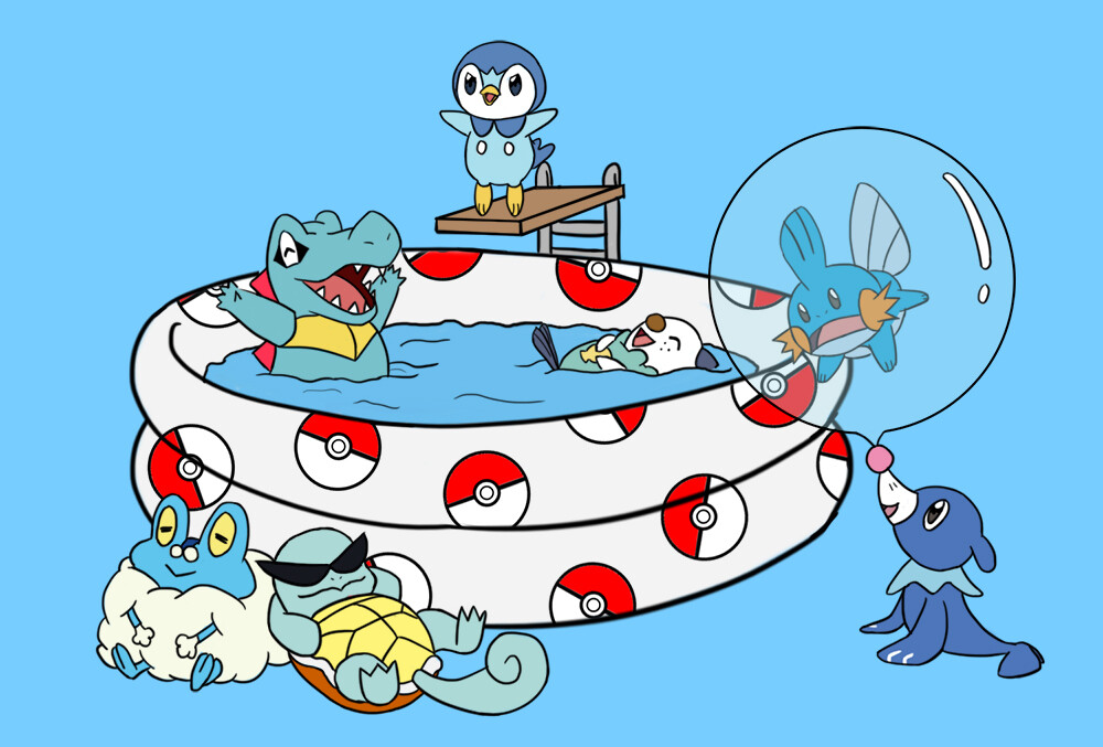 ArtStation - Water Starters