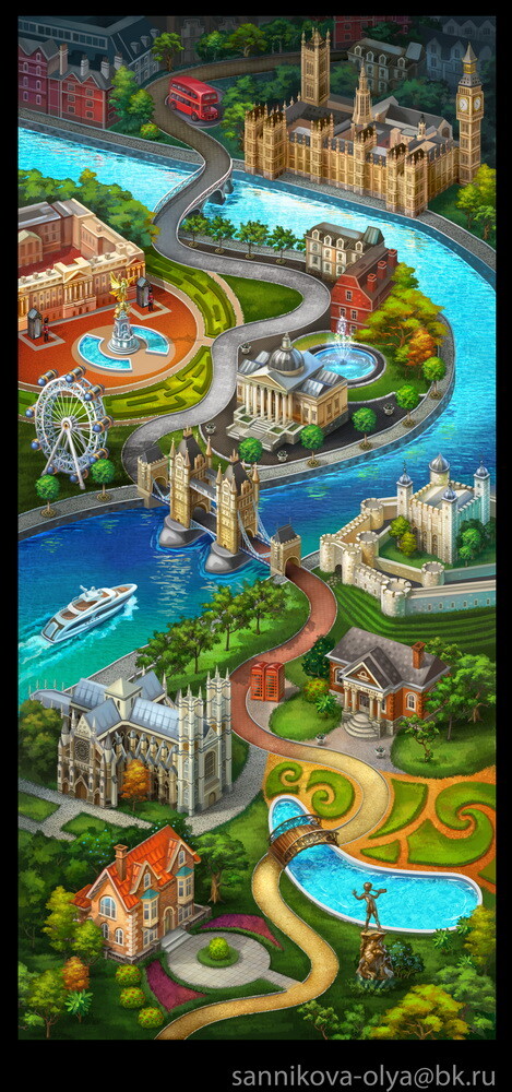 ArtStation - Map for casual game