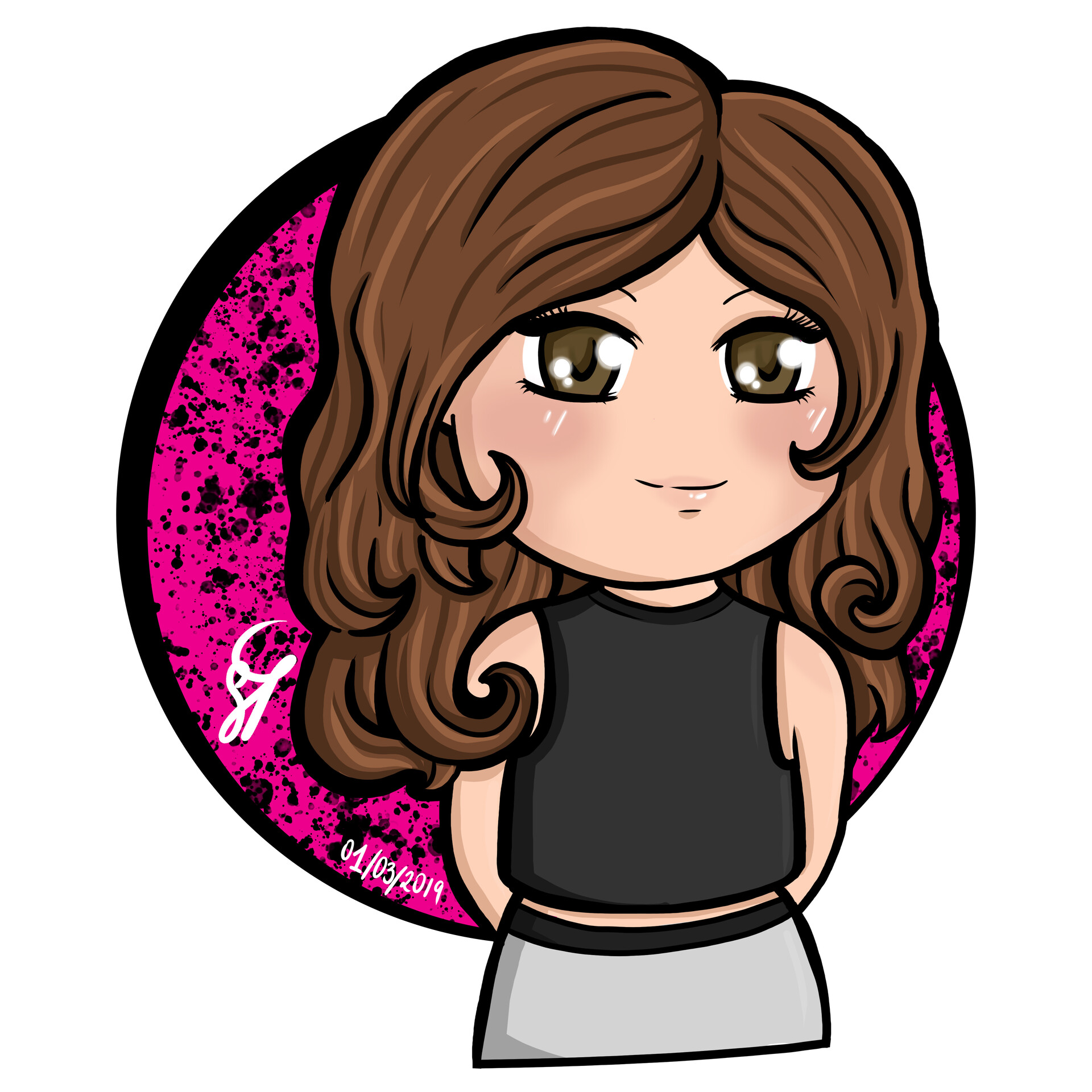 ArtStation - Chibi Slef-Portrait