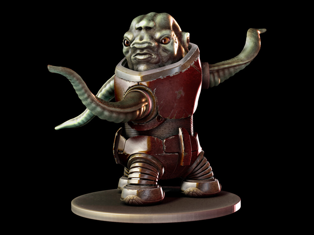 Wayne Peters - A Hydran from Starfleet Battles and Prime Directive RPG