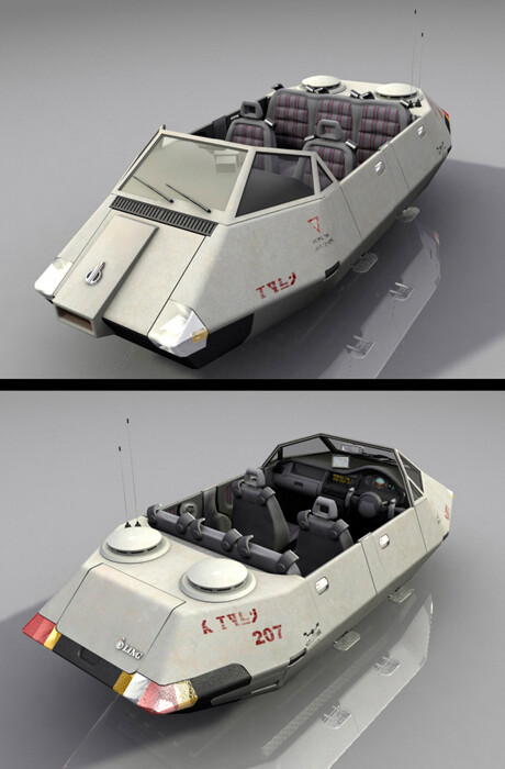 Wayne Peters - Traveller RPG vehicle designs