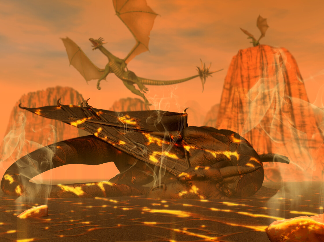 ArtStation - Dragon days