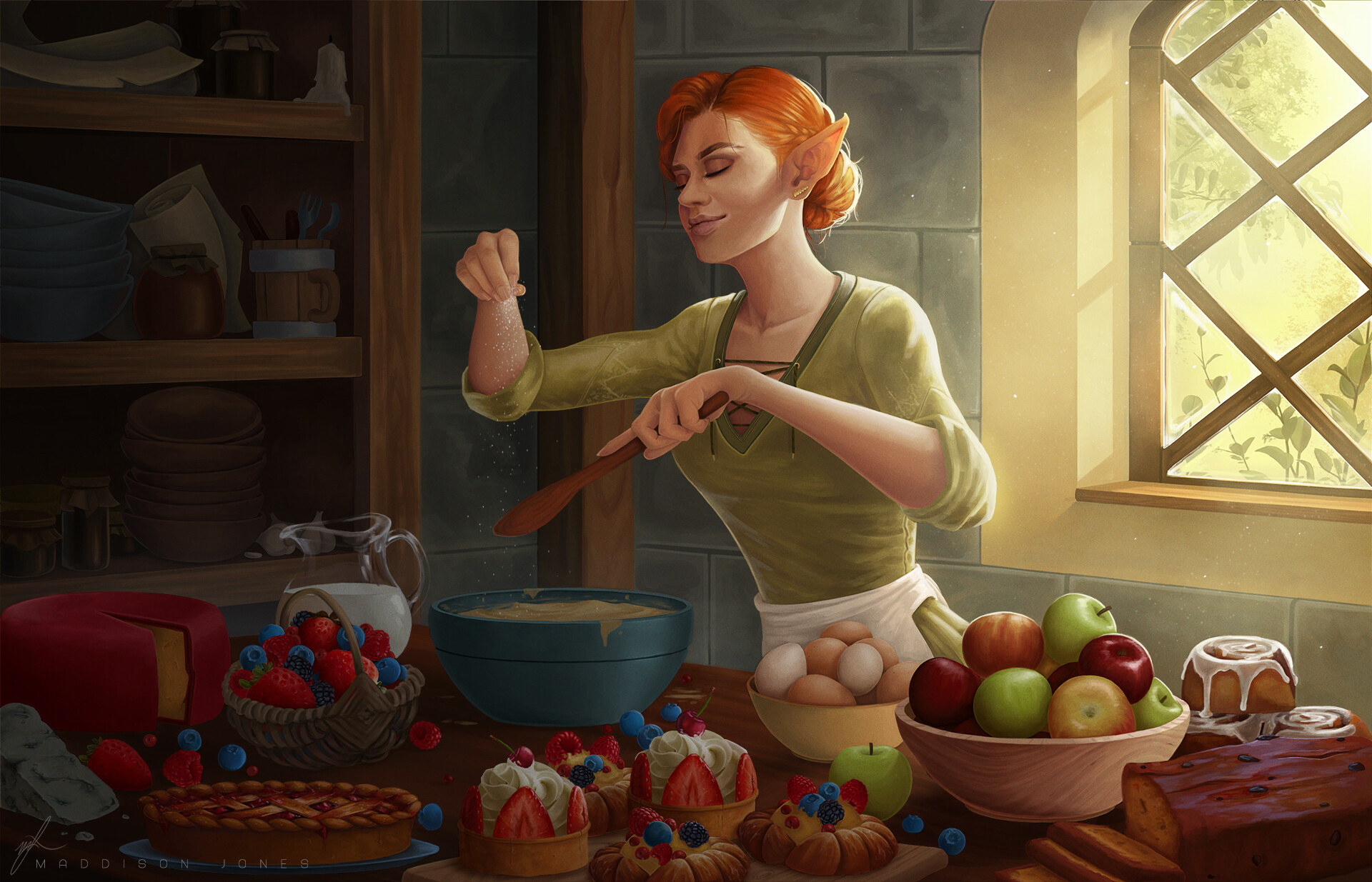 ArtStation - Sunday Baking